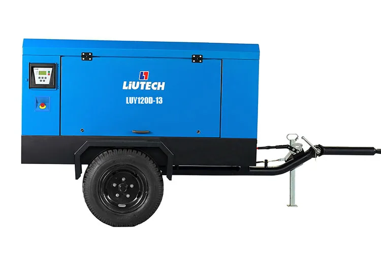 2019 Liutech Heavy Duty 13bar Electric Portable Screw Air Compressor ...