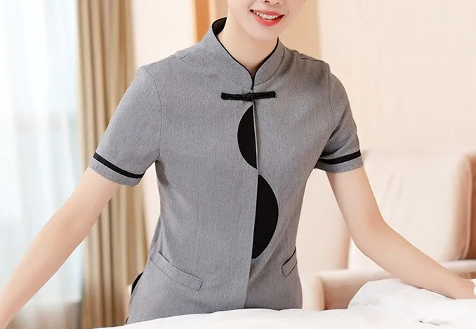 Hotel Housekeeping Uniforms by Gee Han - Durable & Stylish