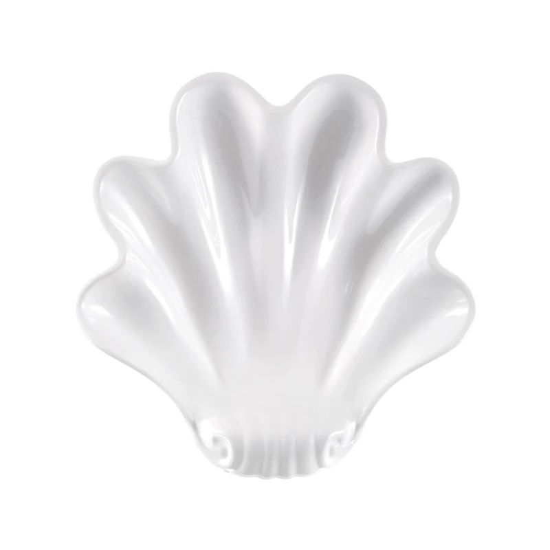 Shell Shaped Melamine Seafood Plates - Perfect for Parties