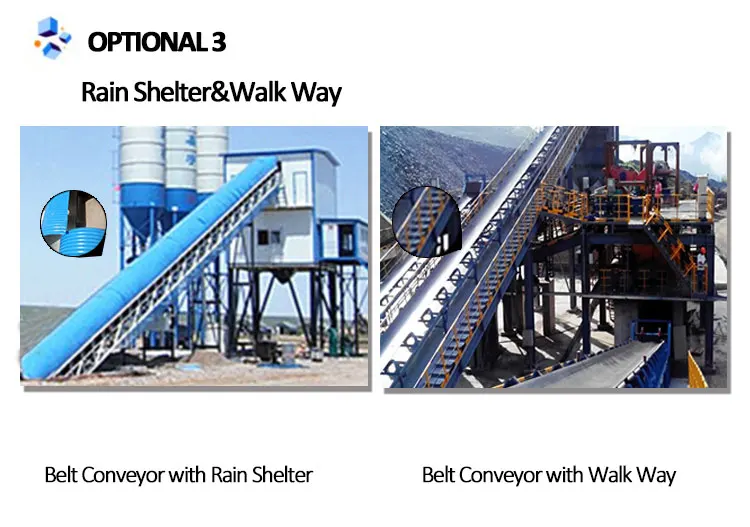 Flat Belt Conveyor for Ore Mining - ISO9001 Certified, 1 Year Warranty ...