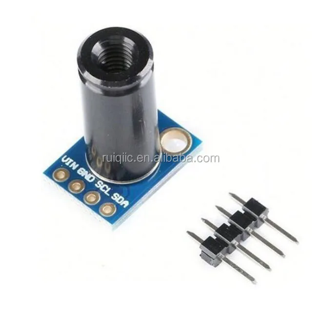 MLX90614ESF-DCI Infrared Temperature Sensor Module - DIY PCB