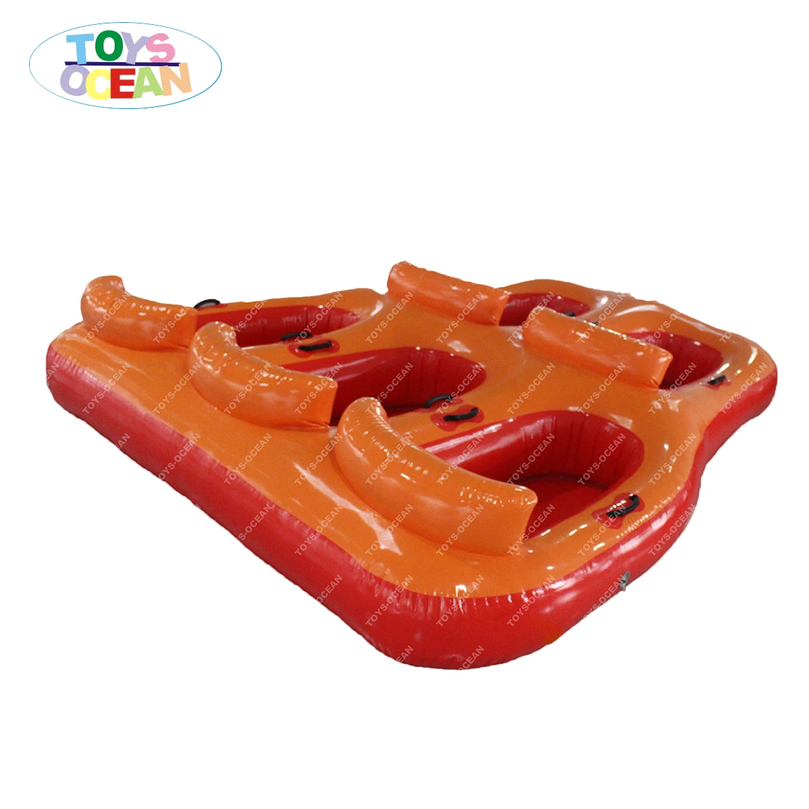 5 Person Donut Boat - Inflatable Water Towable Tube Ski