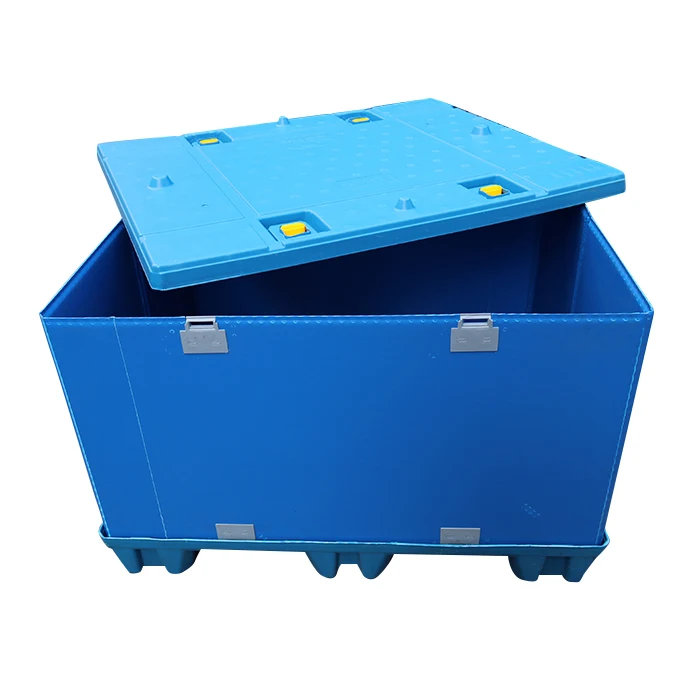 Join Heavy Duty Plastic Pallet Sleeve Coaming Boxes 4 Way- Entry ...