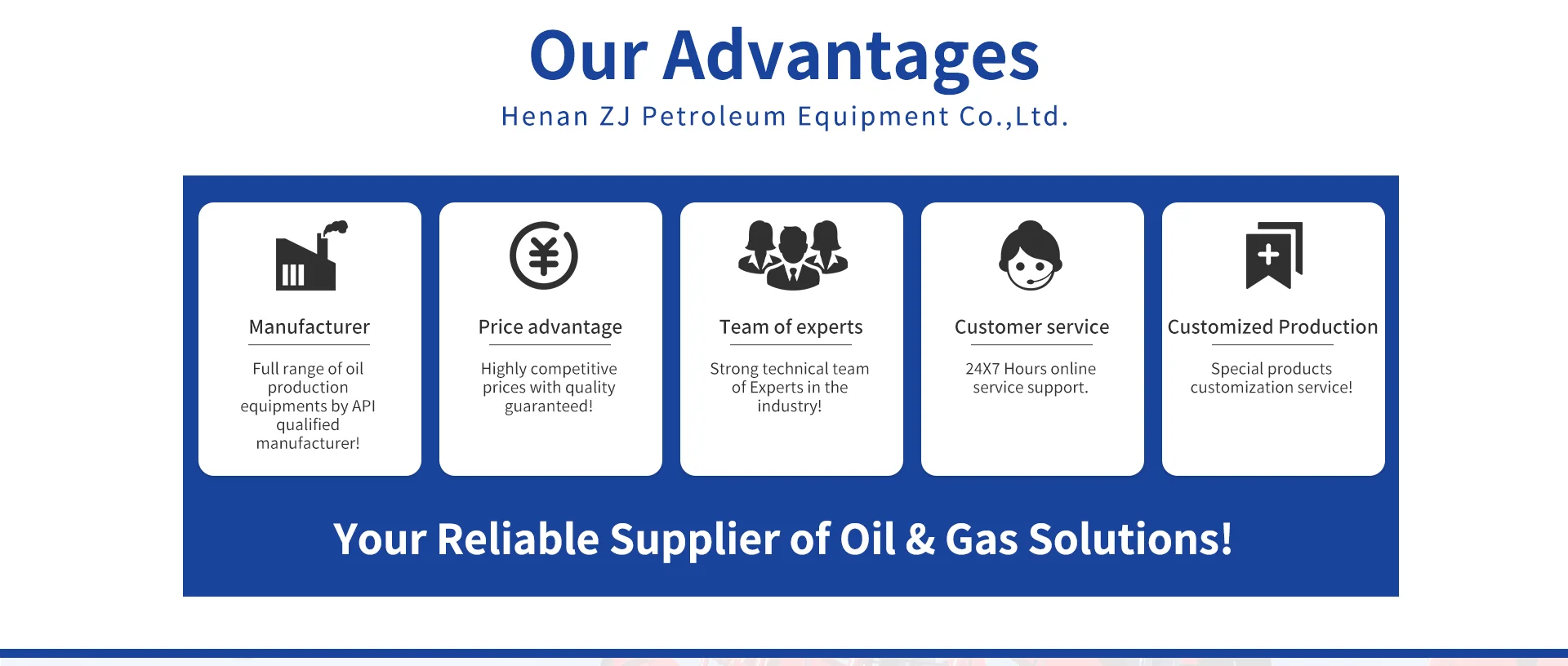Company Overview - Henan Zj Petroleum Equipment Co., Ltd.