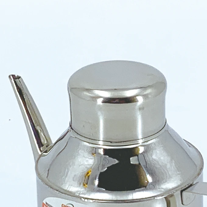 European-style stainless steel oil kettle for domestic use Small pot of ...