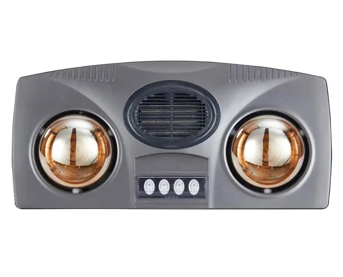 Wall Mounted Bathroom Heater Lamp With Ptc Hearer And Infrared Heating ...