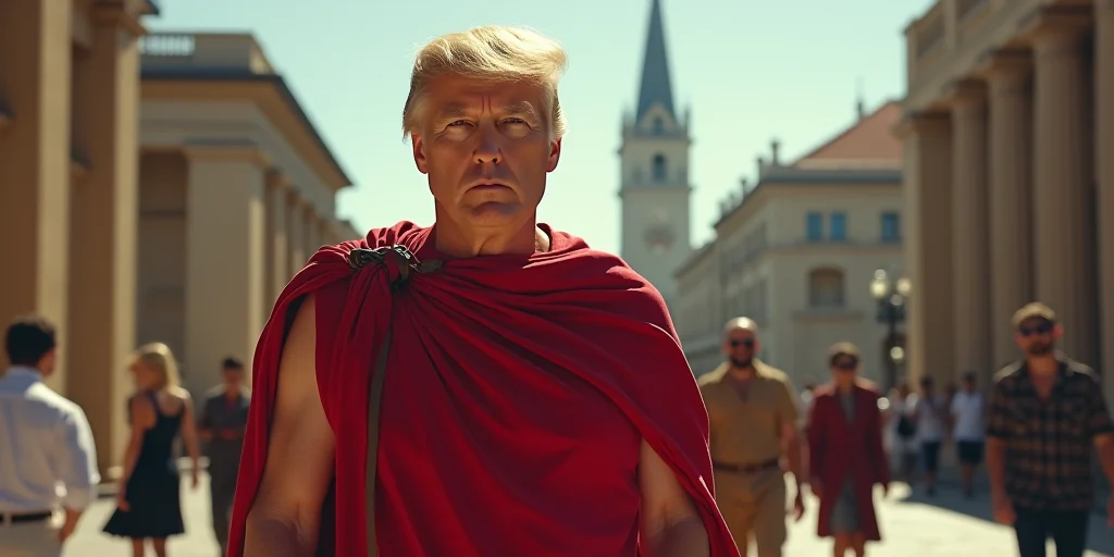 Trump Dressed As Caesar – Bold 2025 Fashion Trend on Alibaba.com
