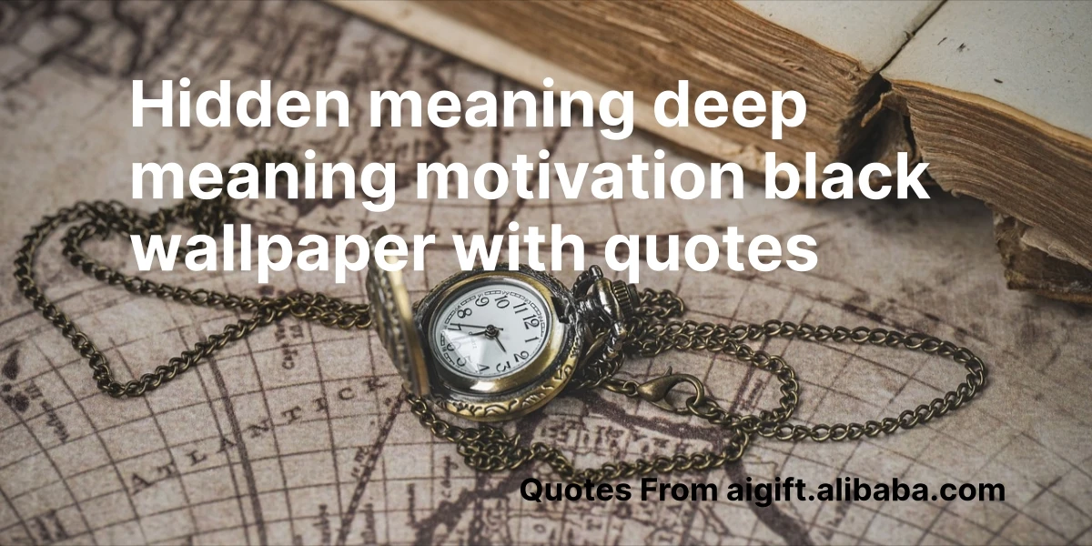 100+ Deep Meaning Motivational Quotes on Black Wallpapers