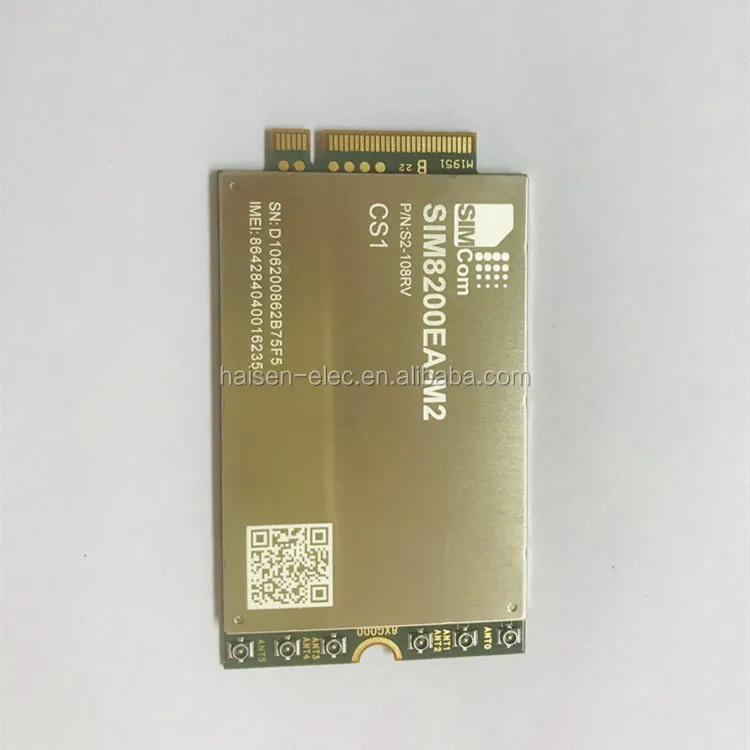 Multi-band 5g Nr/lte-fdd/lte-tdd/hspa+ Lga Simcom 5g Module Sim8200ea ...