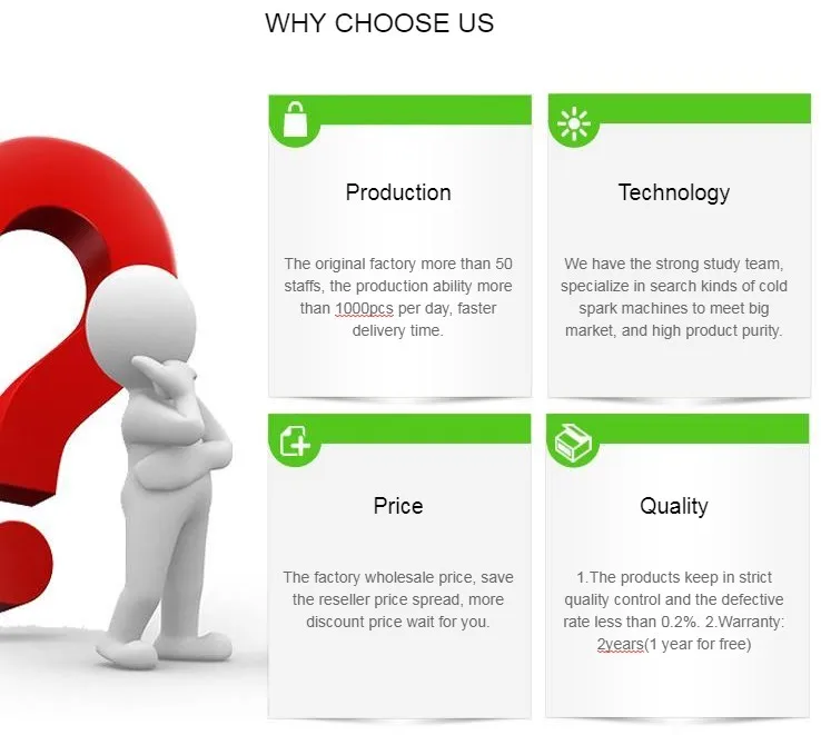 Waterfall Remote Cold Spark Machine for Wedding Fireworks