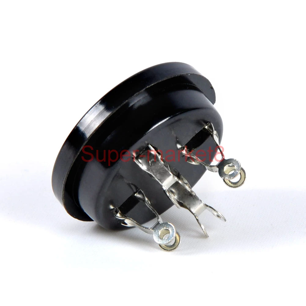 4pin Bakelite Pin Plug Base 300B 2A3 811 Tube Tester Adapter Socket