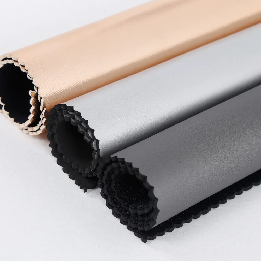Jianbo 3mm White Neoprene Sheet Coated Waterproof Shiny Bronzing ...