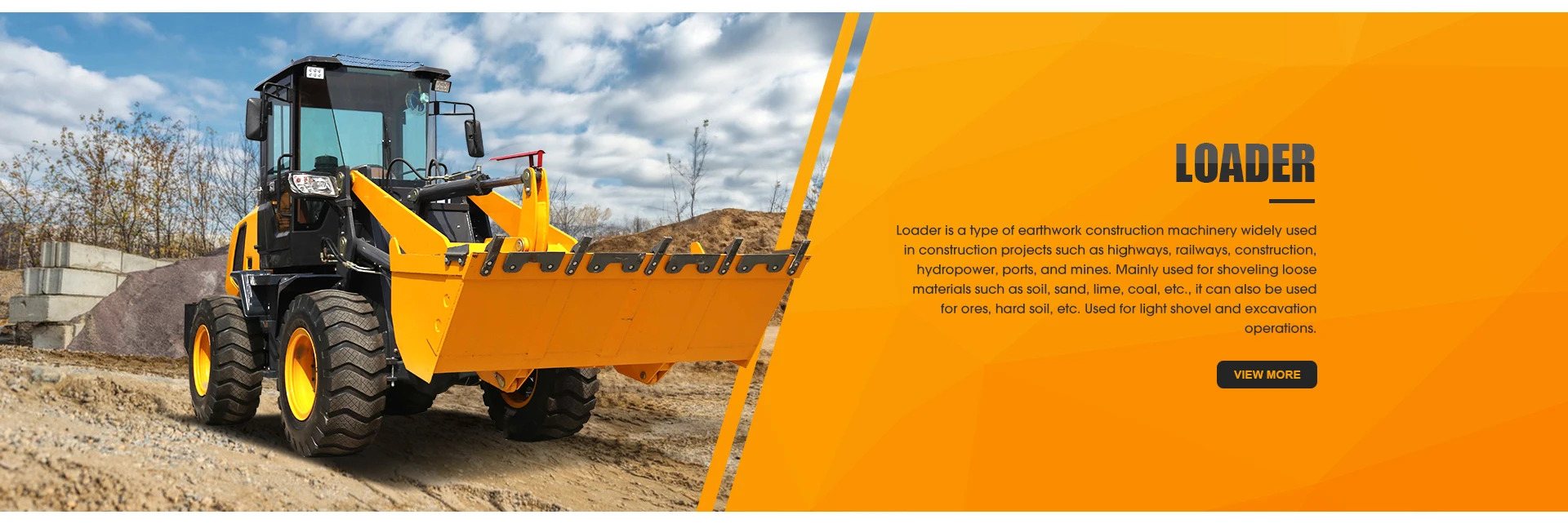 Shandong Dongwang Machinery Manufacturing Co., Ltd. - Loader, Excavator