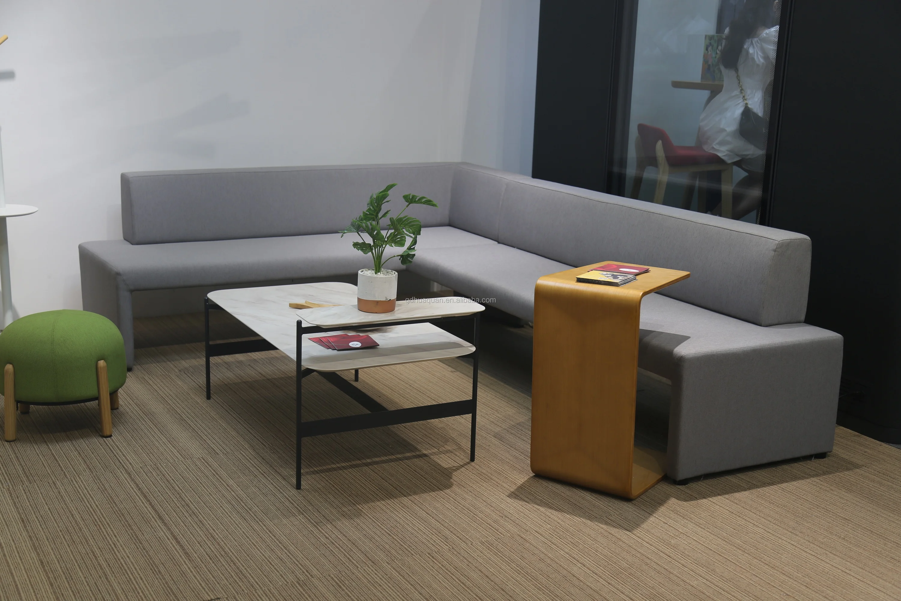 Custom Waiting Area Office Sofa Visitors Lounge Seating Collaborative ...