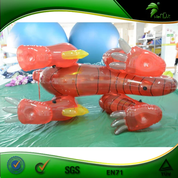 Hongyi Inflatable Sexy Dragon - Pvc1.0mm Transparent Ride