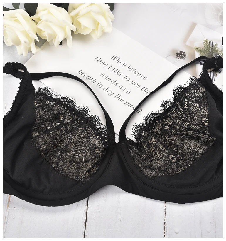 Custom Logo Sexy Lace Bra Panty Set Hot Ladies And New Design Photo