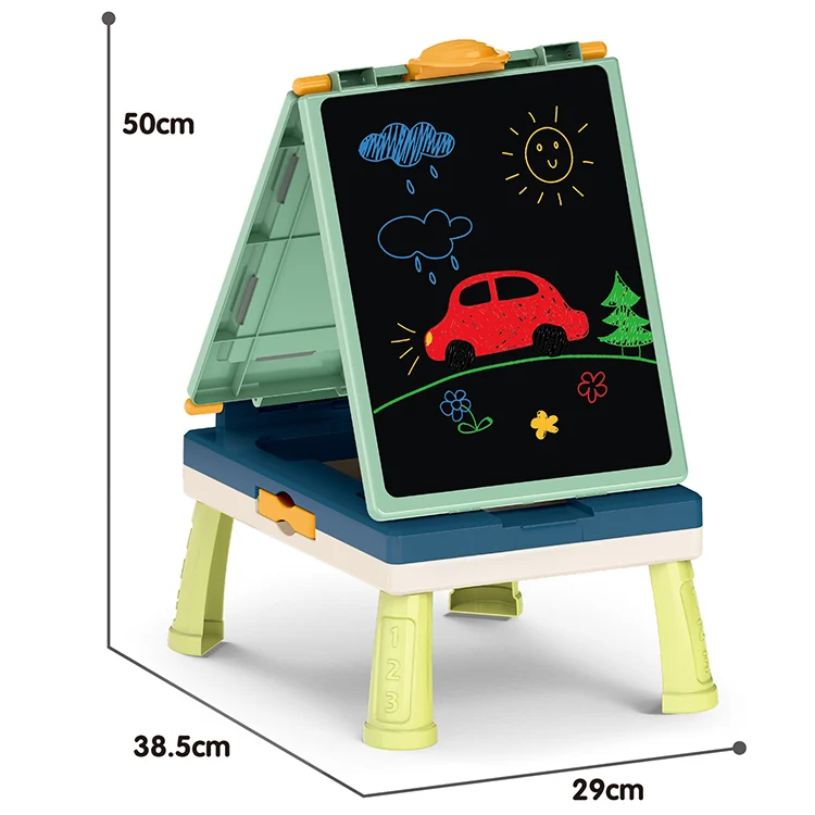 Multi-function Reusable Standing Writing Set Kid Double Sided Drawing ...