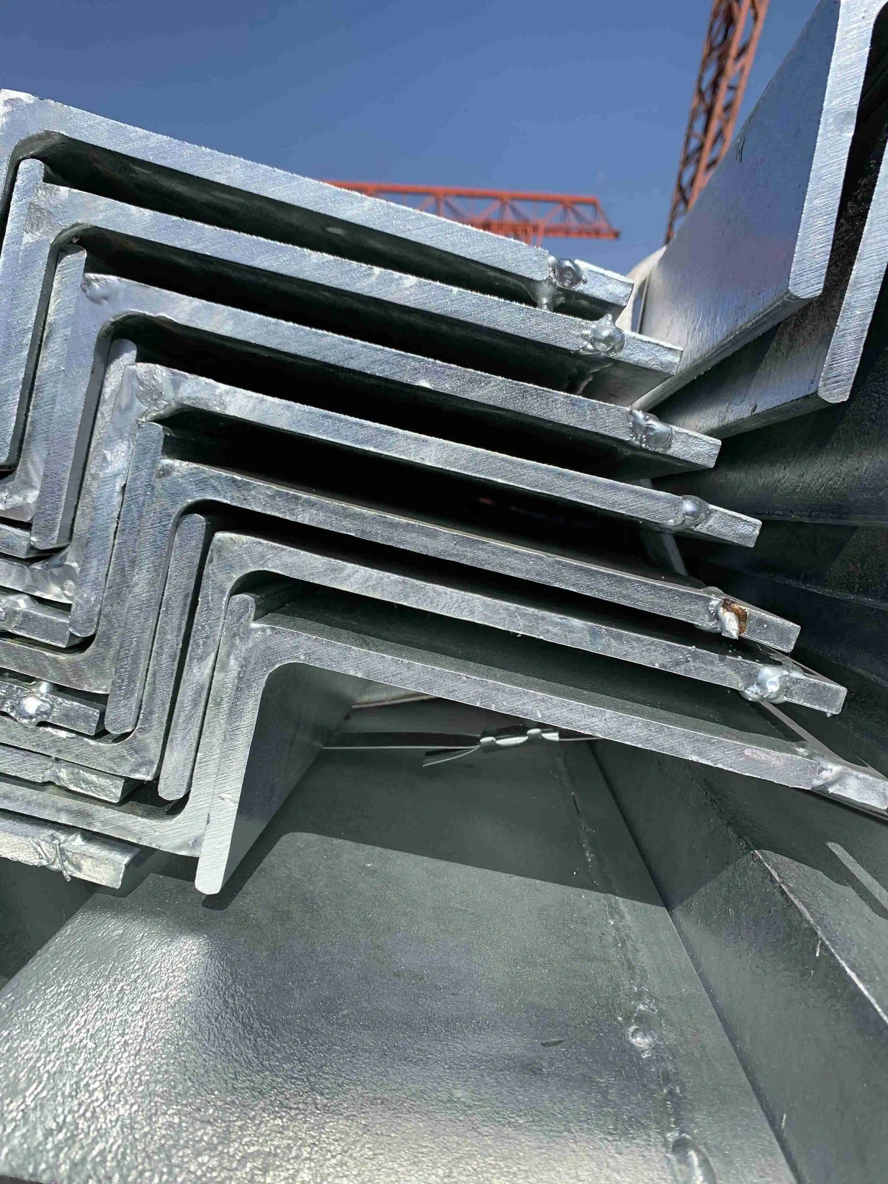 100x100x6 Galvanized Steel Iron Angle Mild Steel Angle Galvanised Steel ...