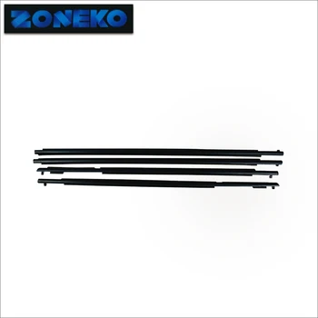Car Door Glass Outer Rubber Seal Strip Kit 75711-60071 For Land Cruiser ...