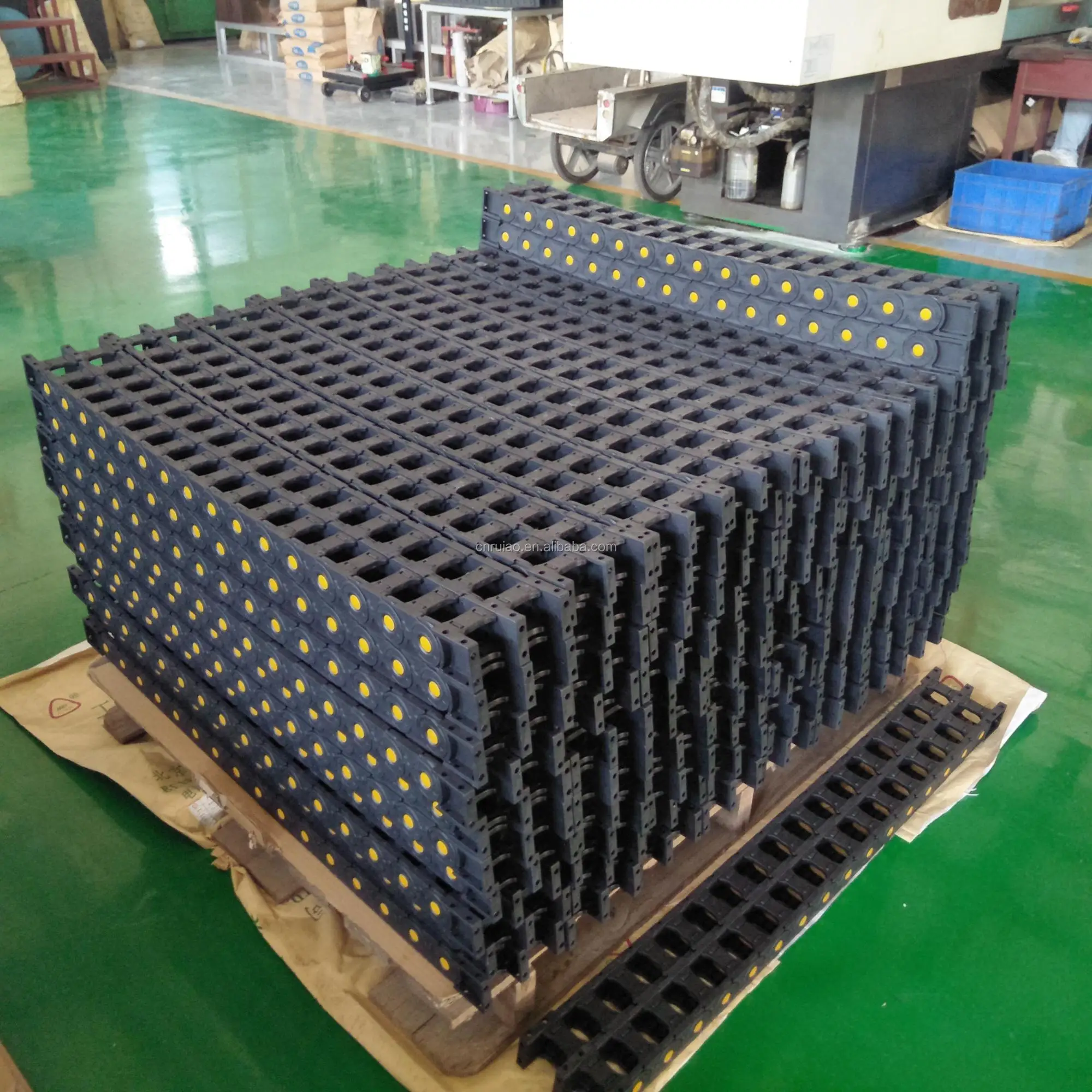 Cnc Parts Plastic Cable Drag Chain Moving Wire Protection Flexible ...