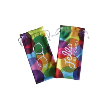 Sublimation Printing Microfiber Pouch Solid Color Microfiber Glasses ...