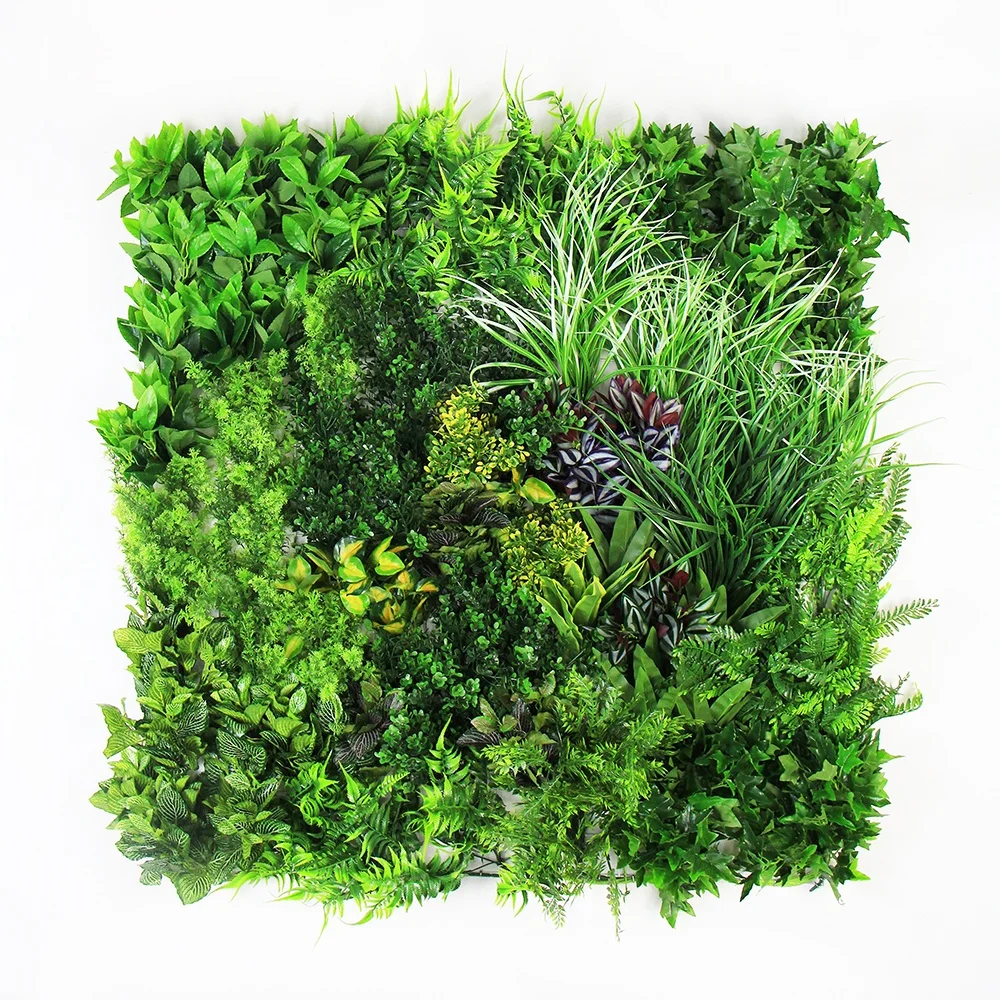 Decorative Customized Green Grass Artificial Hedge Fence For Outdoor ...