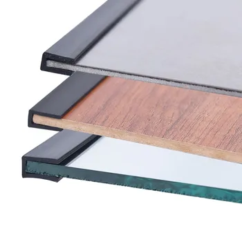 U Channel Rubber Glass Edge Protection 6-8mm - Buy Glass Edge ...