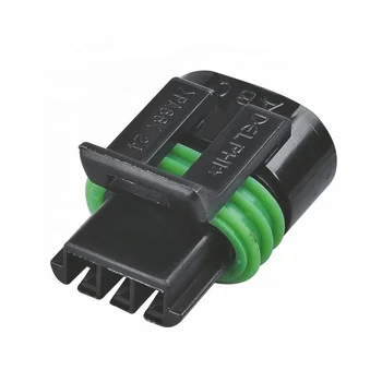 3 Pin Sealed Delphi Gm Auto Sensor Connectors Electrical Housing Plug ...