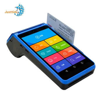 Justtide Android Handheld Pos Terminal Offline Pos Machine With ...