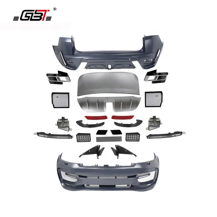 Gbt Body Kit Front Rear Bumper Headlight Grille And Led Taillight For ...