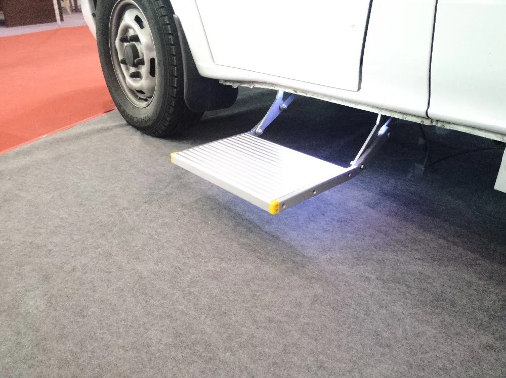 Electric Folding Stairs For Car And Caravan Ce Certificate - Buy ...
