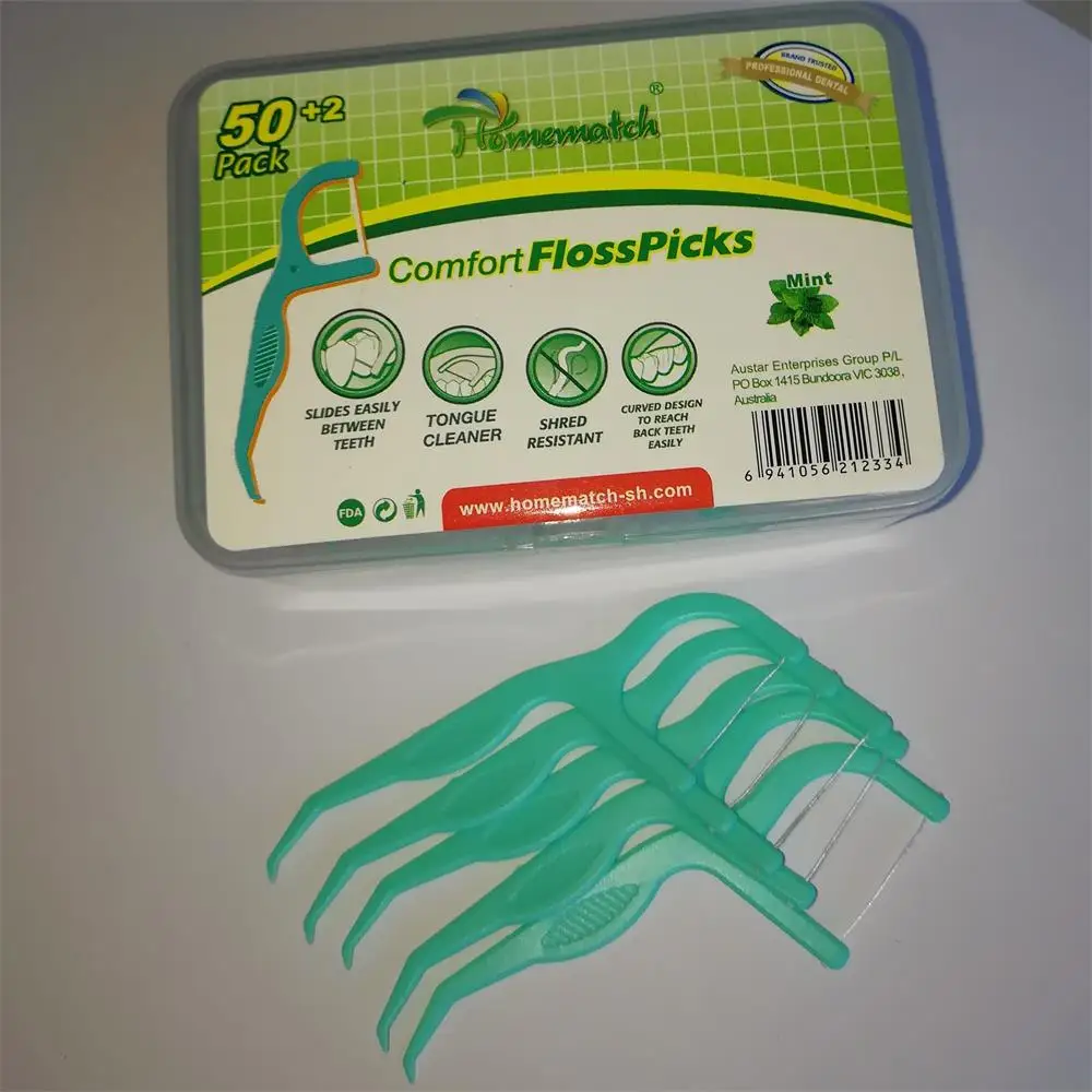 Uhmwpe,Ptfe Dental Floss Pick,Disposable But Reusable - Buy Dental ...