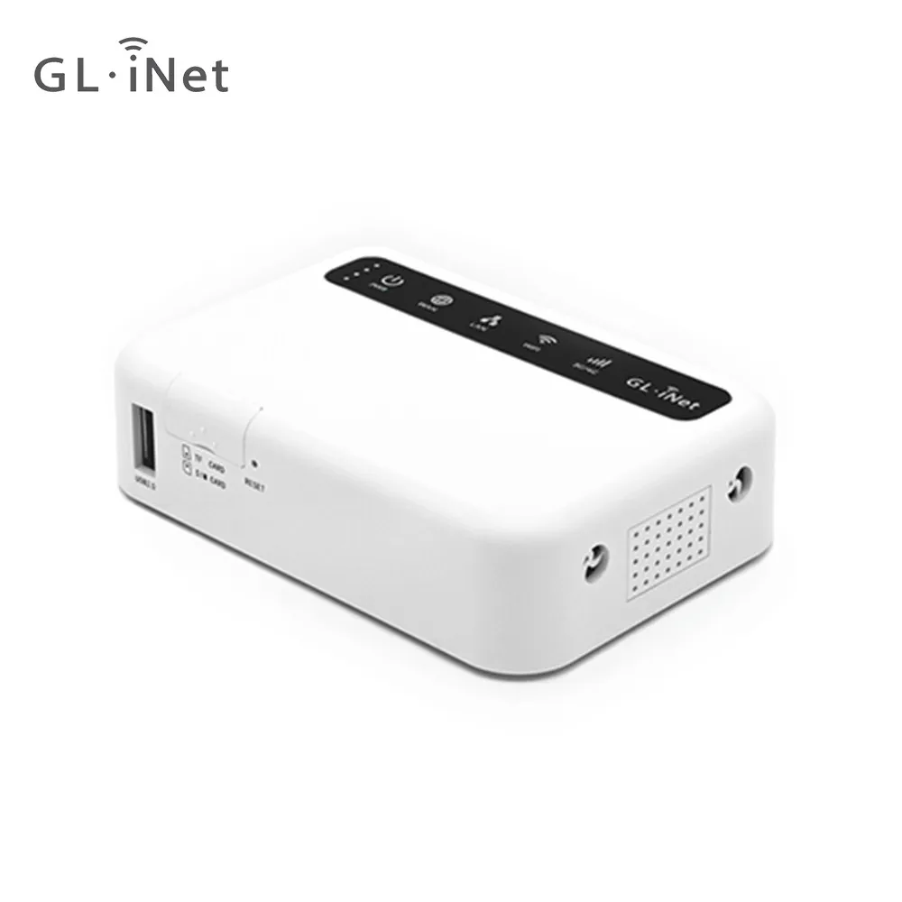 GL-inet Openwrt الجيل الثالث 3G 4G جهاز كمبيوتر صغير واي فاي راوتر 4G ...