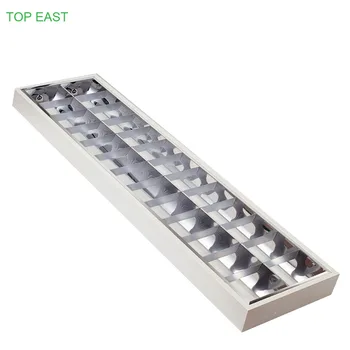 Led Fluorescent Light Fixture Louver 1200 X 600 Mm Recessed 40w 60w Led ...