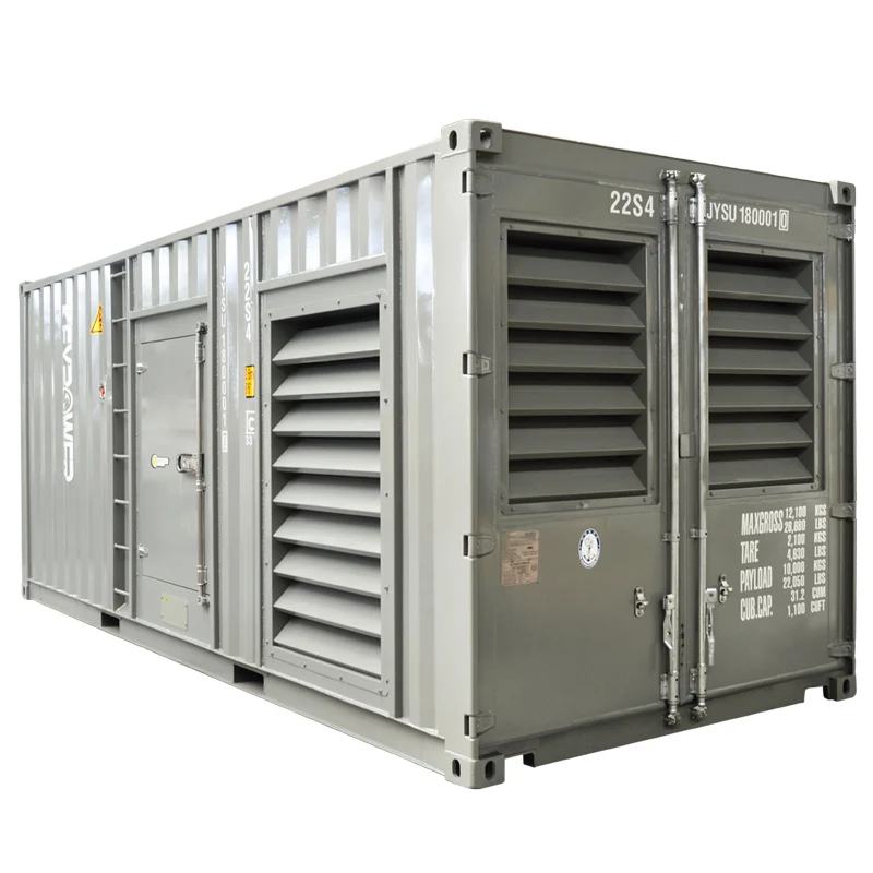 Keypower 1 Mw Reefer Container Diesel Generator Power Plant For The ...