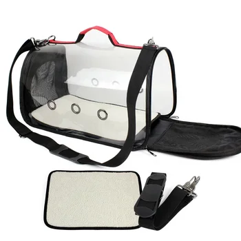 3 Size Lightweight Foldable See Through Cat Bag Transparent Pvc Dog ...