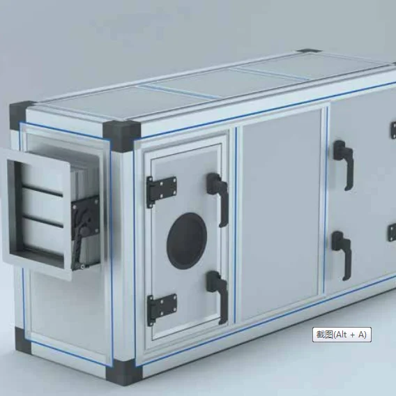 紧凑型空气处理单元五峰框架由铝型材制成 - Buy 紧凑型空气处理机组,Ahu Pentapost框架,Ahu铝型材 Product on ...