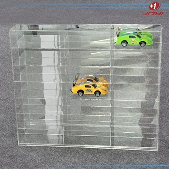 Clear Collectors Showcase Acrylic Plastic Display Case For 1:18 Scale ...