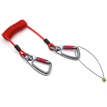 Retractable Pvc Coated Scaffolding Spanner Tool Lanyard With Two Snap ...