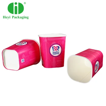 Square Paper Cup Blank With Custom Design - Buy Square Paper Cup,Paper ...