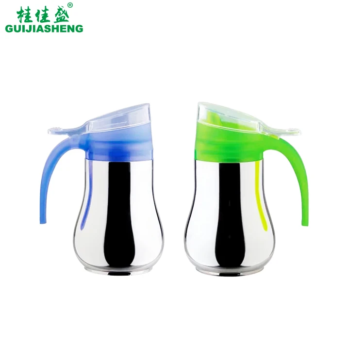 Wholesale High Quality Stainless Steel Olive Oil Pitcher With Color Cap ...