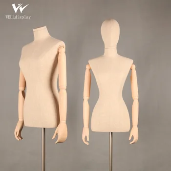 High Grade Foam Upper-body Dressform Sewing Woman Torso Mannequin ...
