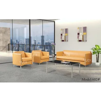 Executive Modern Leather Office Sofa Set Modern Design Waiting Sofa ...