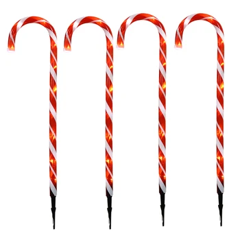 Christmas Lights Decoration Garden Stick Ground Inserted Light 10l Warm ...