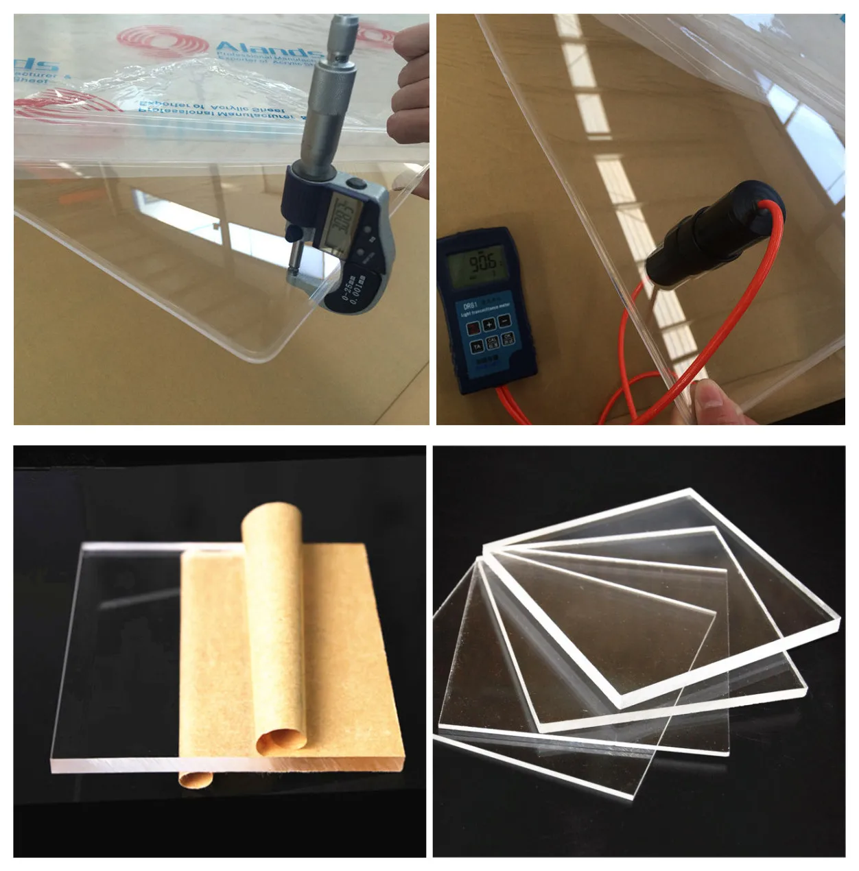 2mm 3mm 4mm 5mm Thick Clear Plexi Glass/acrylic Plastic Sheet 1000x2000mm - Buy Plexi Glass ...