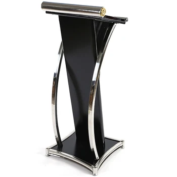 Modern Wooden Black Podium For Auditorium - Buy Wooden Podium,Modern ...