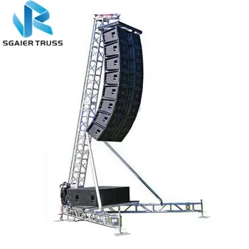 Aluminum Line Array Speaker Stage Truss Tower Structure For Sale - Buy ...