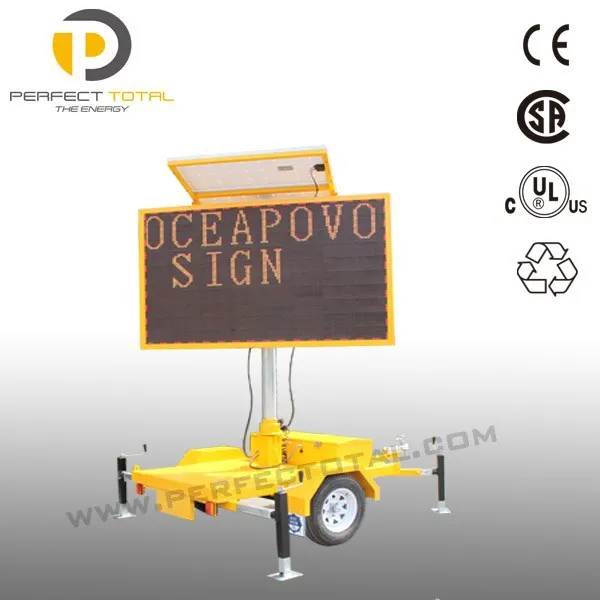 Traffic Signs Led Sign Trailer Australian Style - Buy Trailer Traffic ...
