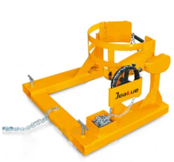 Hydraulic Oil Drum Trolley Barrel Handler Equipment Fork Mounted Drum ...