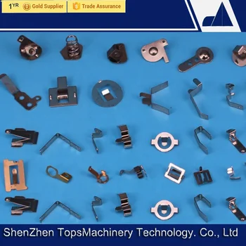 Stamping Parts Flat Metal Spring Clips,Stamp Metal Spring Steel / Thin ...